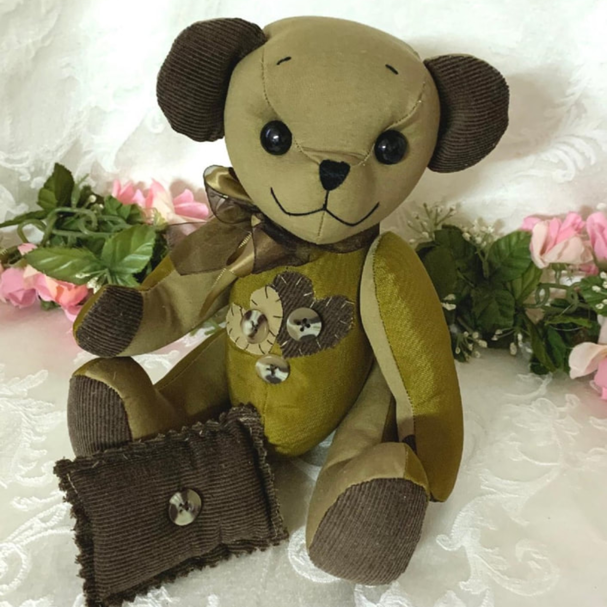 Memory Pillows from Shirts | Memorial Teddy Bears from Clothing