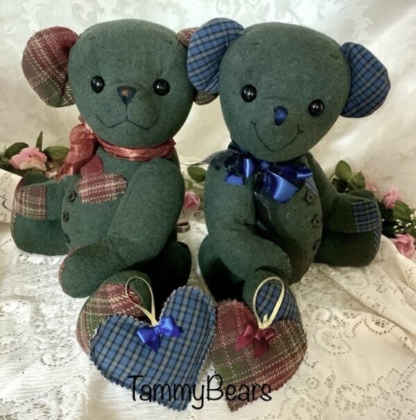Memory Pillows from Shirts | Memorial Teddy Bears from Clothing