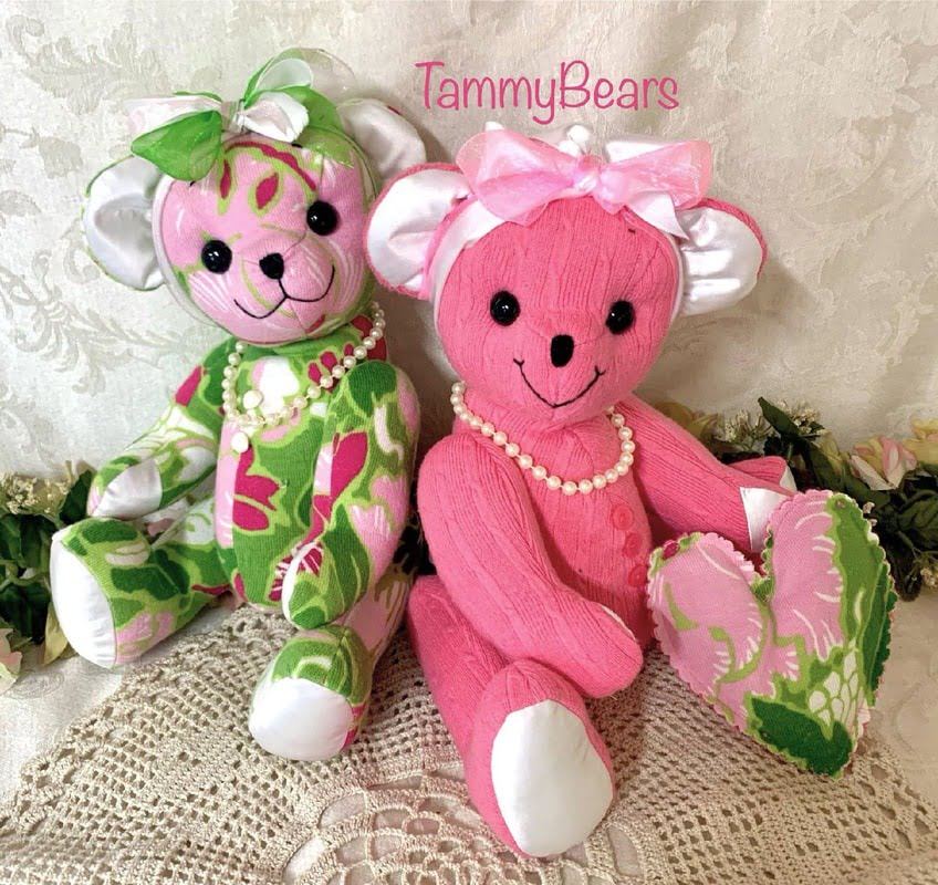 Custom Memory Bears | Memorial & Keepsake Teddy Bear | TammyBears