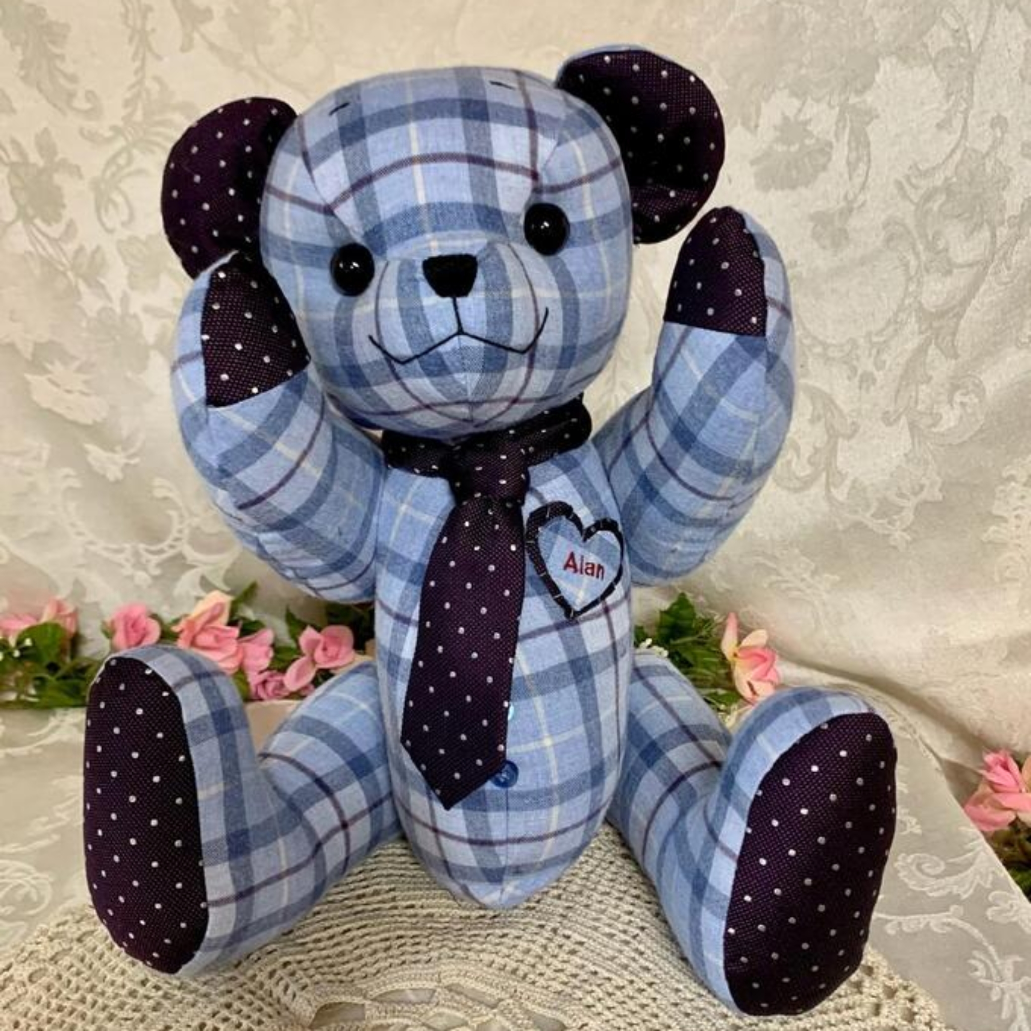 Memory Pillows from Shirts | Memorial Teddy Bears from Clothing