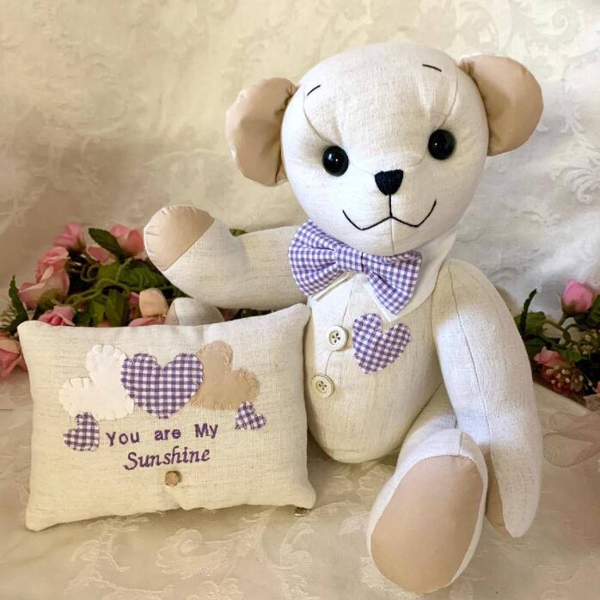 Memory Pillows from Shirts | Memorial Teddy Bears from Clothing